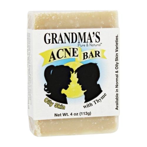 Buy Acne Bar for Oily Skin 4 Oz By Grandmas Pure & Natural – HerbsPro.in